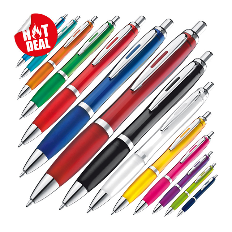 Transparent Ball Pen with Rubber Grip | #1 Corporate Gifts Store ...