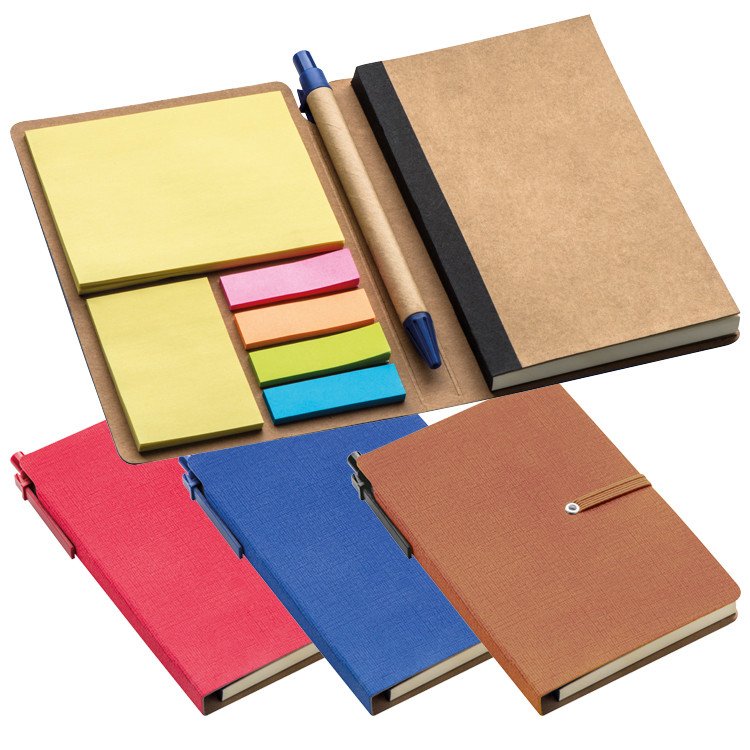 Notebook with Sticky Markers | #1 Corporate Gifts Store | Premium ...