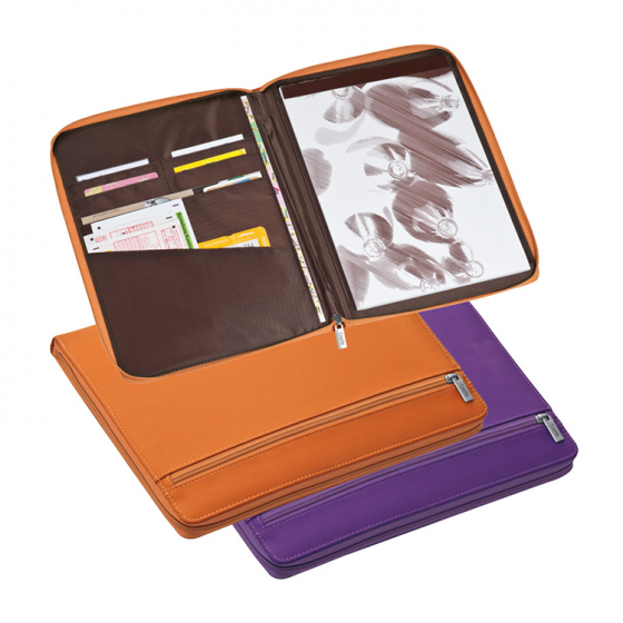 A4 Nylon Writing Case with Zipper | #1 Corporate Gifts Store | Premium ...