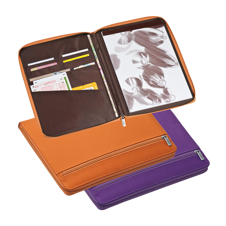 A4 Nylon Writing Case with Zipper | #1 Corporate Gifts Store | Premium ...