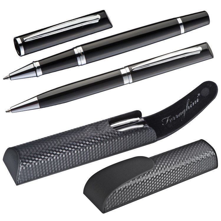 Ferraghini Carbon Writing Set | #1 Corporate Gifts Store | Premium ...