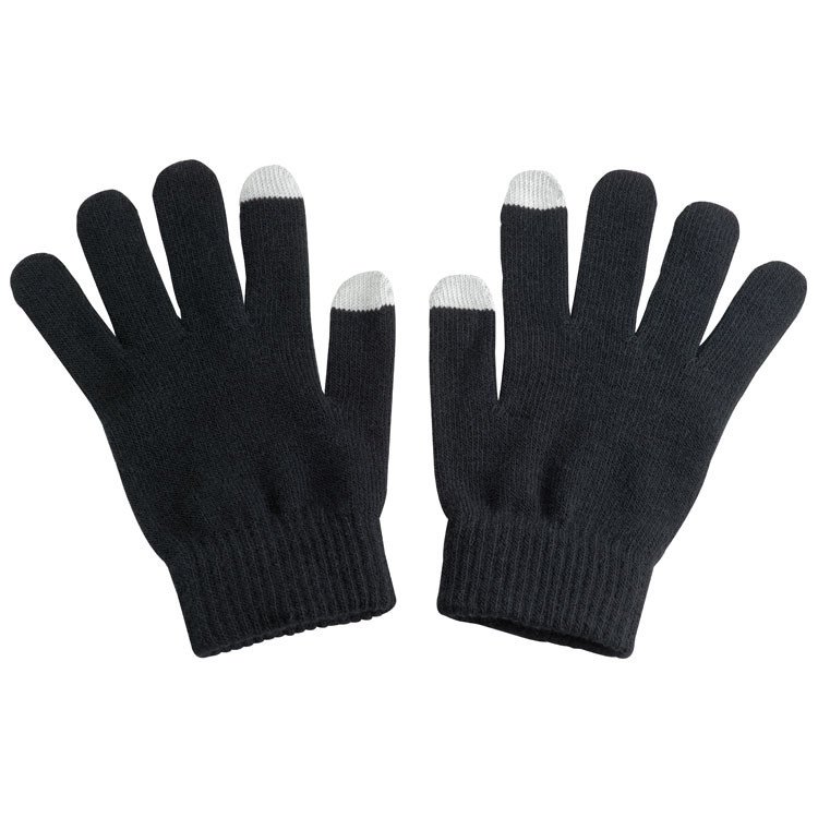 Acrylic Gloves with Touch Tops on Two Fingers | #1 Corporate Gifts ...